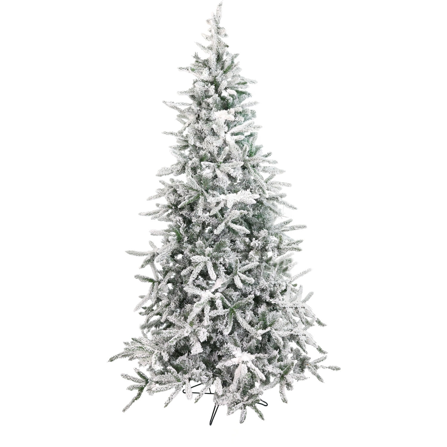 Fraser Hill Farm Unlit 9-ft Mountain Pine Artificial Christmas Tree ...