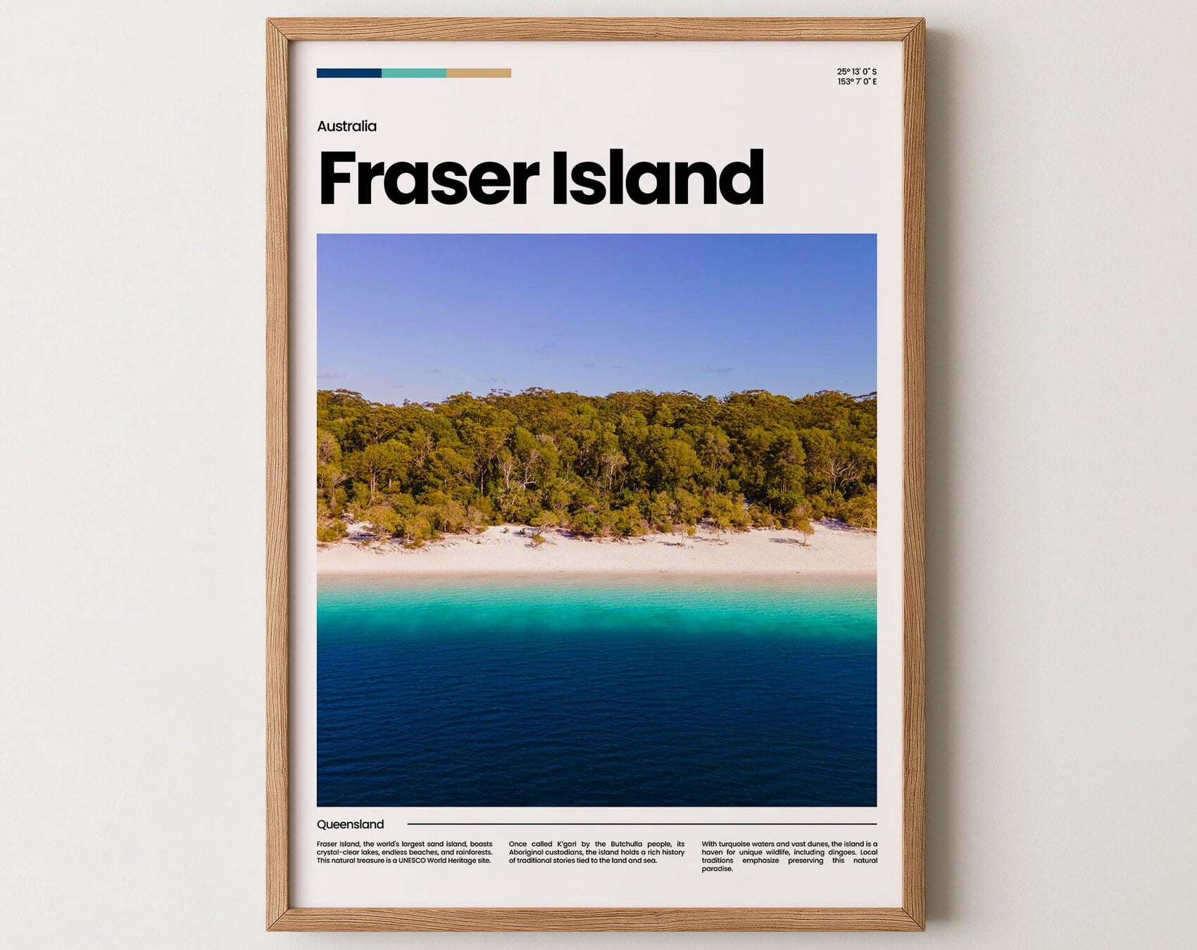 Fraser Island Poster, Fraser Island Print, Fraser Island Photo, Fraser ...