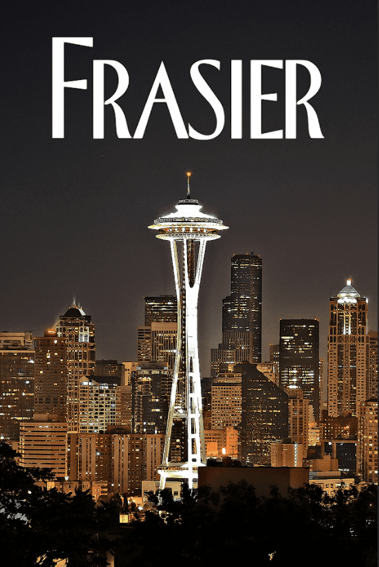 Frasier 1993 Poster 24x36 - Classic Sitcom, Kelsey Grammer, TV Comedy ...