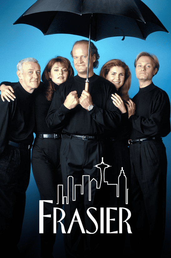 Frasier 1993 Poster 24x36 - Iconic Sitcom, Frasier Crane's Seattle ...