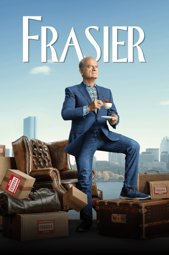 Frasier (2023) 24x36 Poster, Comedy Revival Series, Kelsey Grammer ...