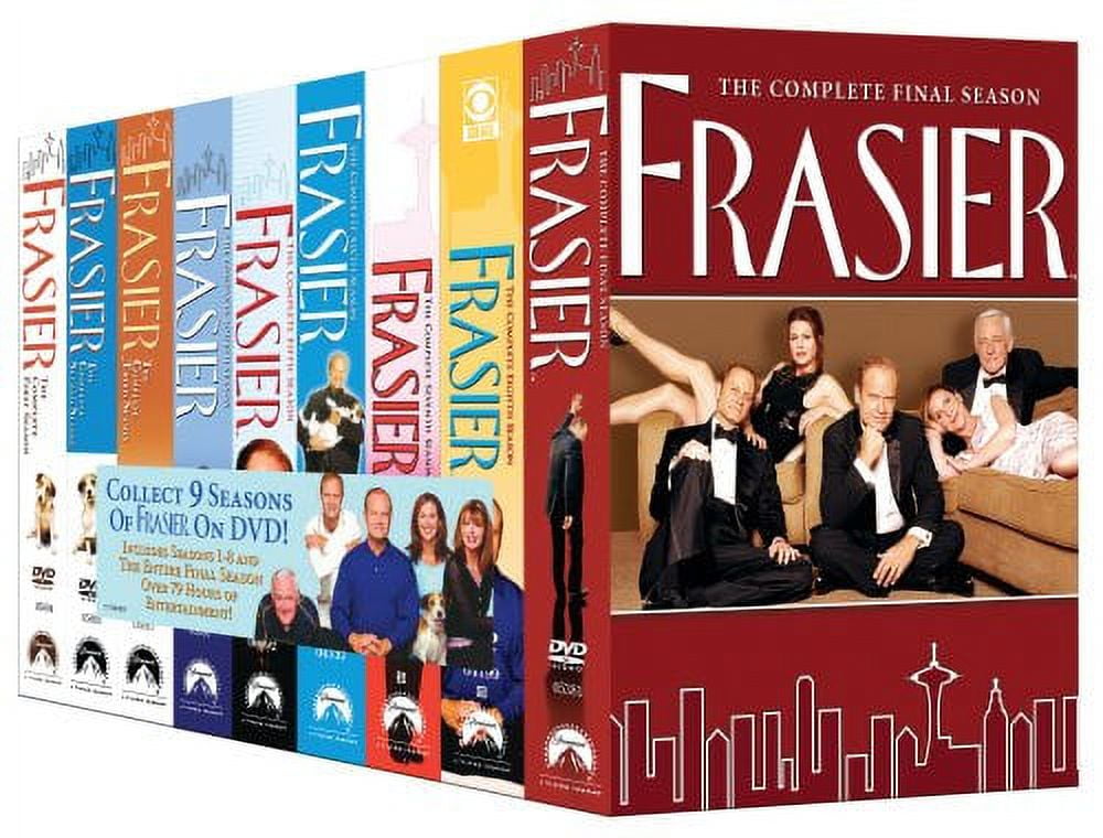 Frasier: Nine Season Pack (Seasons 1-8 & 11) - Walmart.com