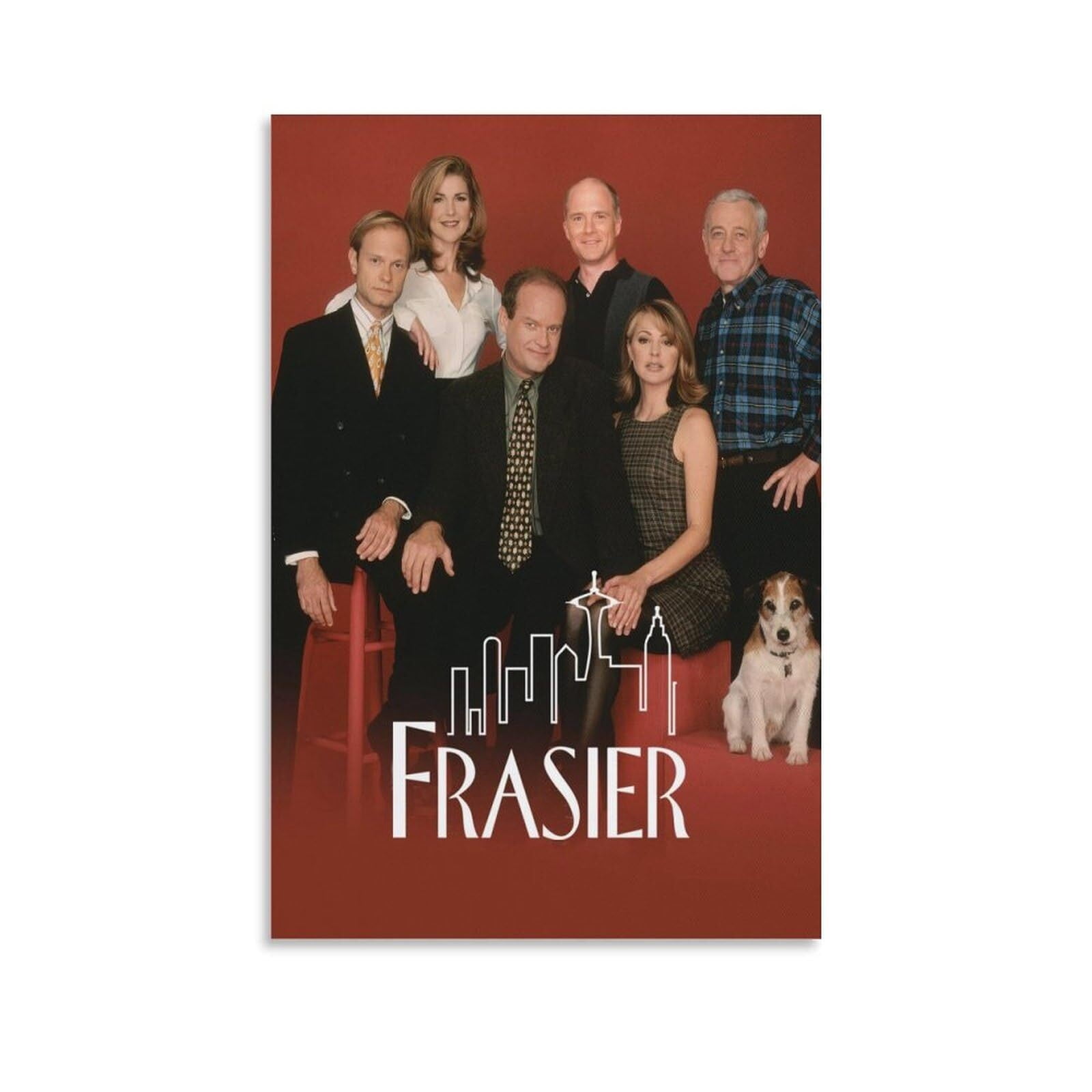 Frasier Television Sitcom Wall Poster Living Room Posters Art Prints ...