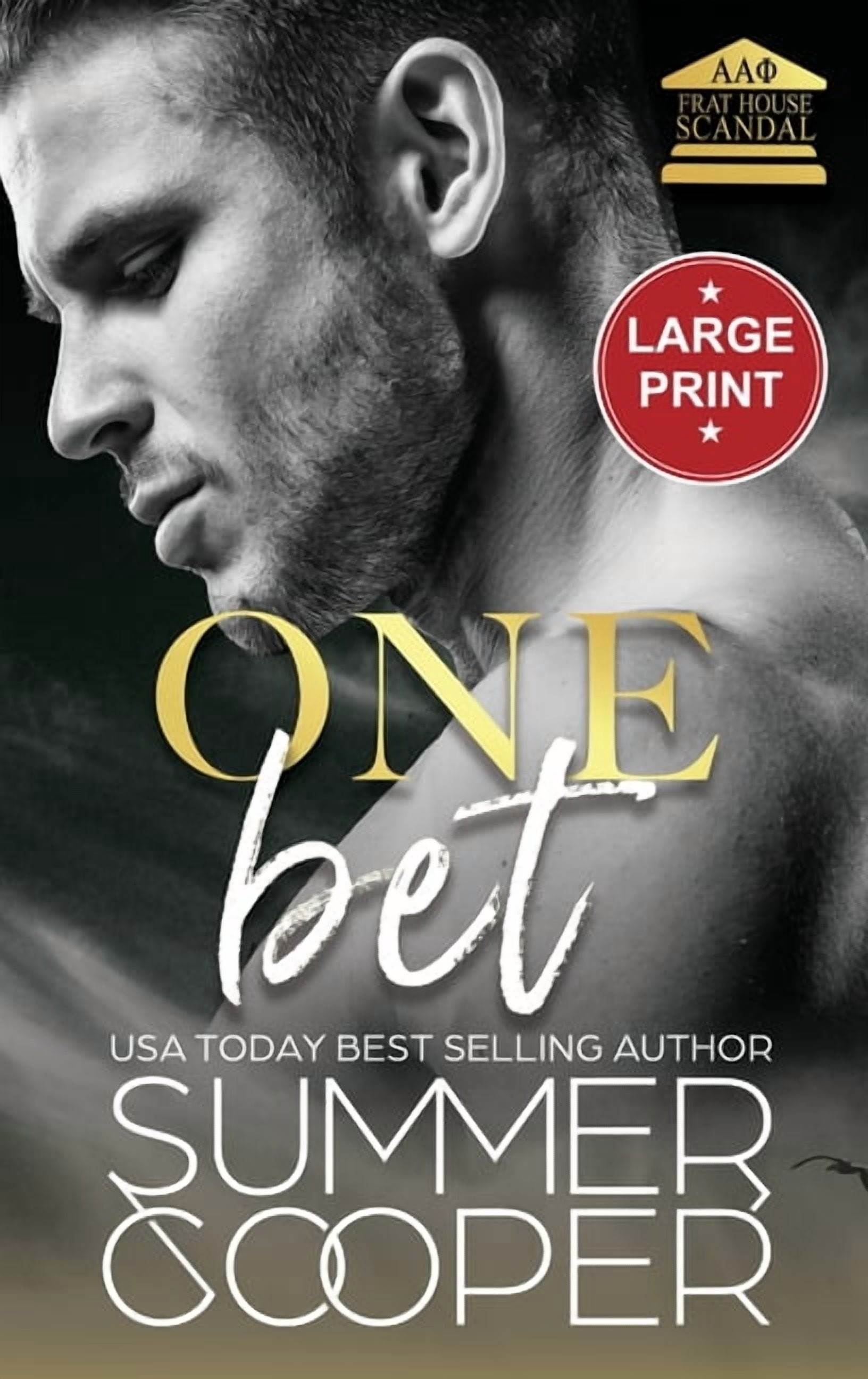 Frat House Scandal Book (Large Print Har One Bet: A Second Chance New ...