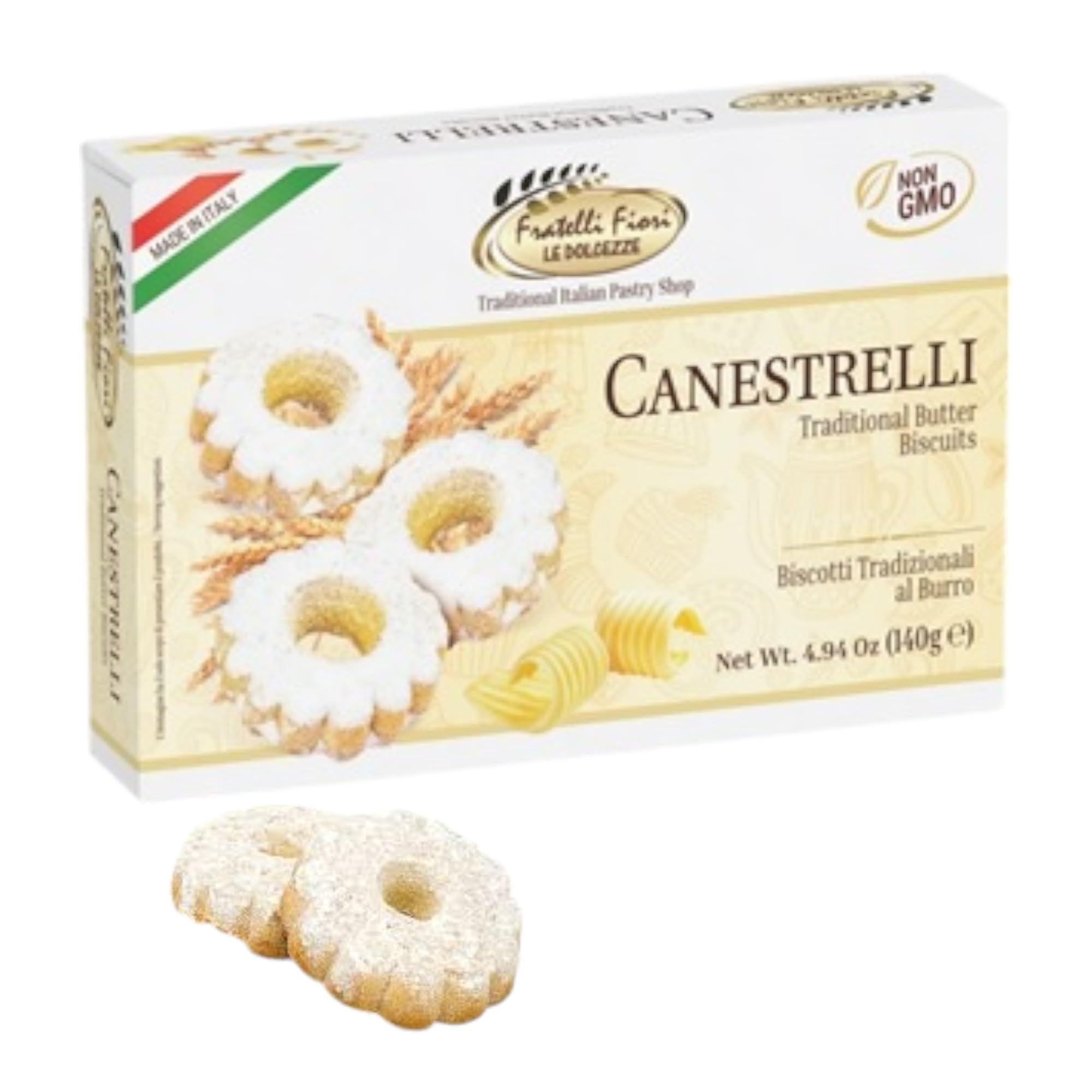 Fratelli Fiori Canestrelli Gourmet SAF21 Cookies - Authentic Italian ...