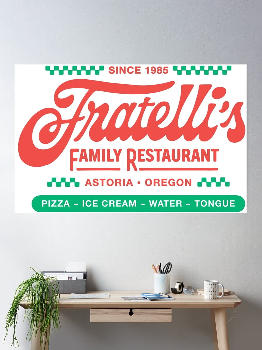 Fratelli'S Restaurant Goonies Astoria Oregon Poster Wall Art, Modern ...
