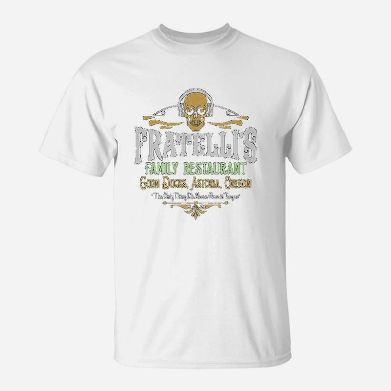Fratellis Family Restaurant Goon Docks Astoria TShirt - Walmart.com