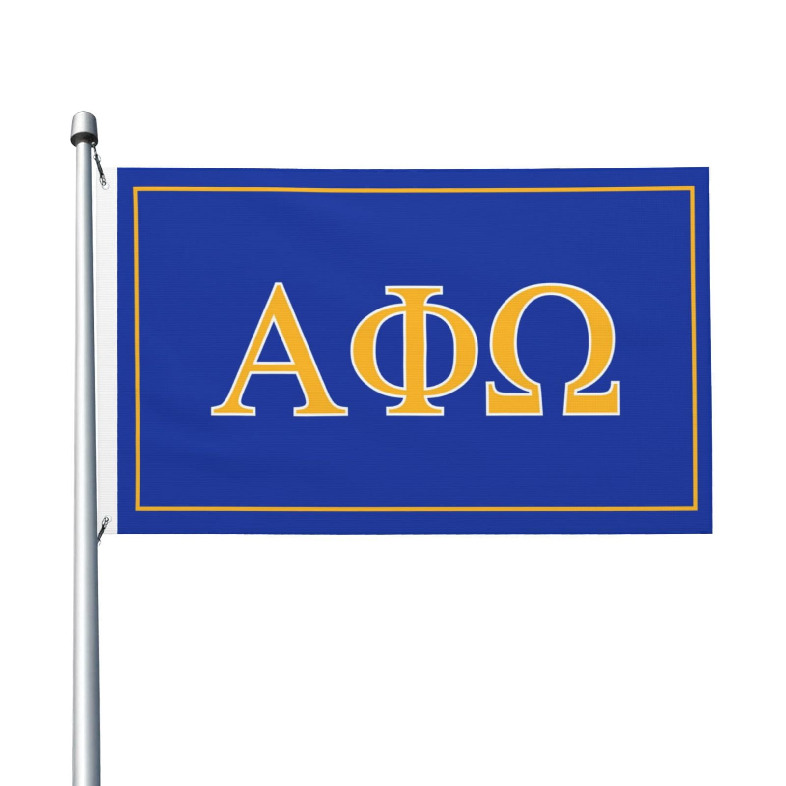 Fraternities and Sororities Alpha Phi Omega Flag, Heavy Duty Polyester ...