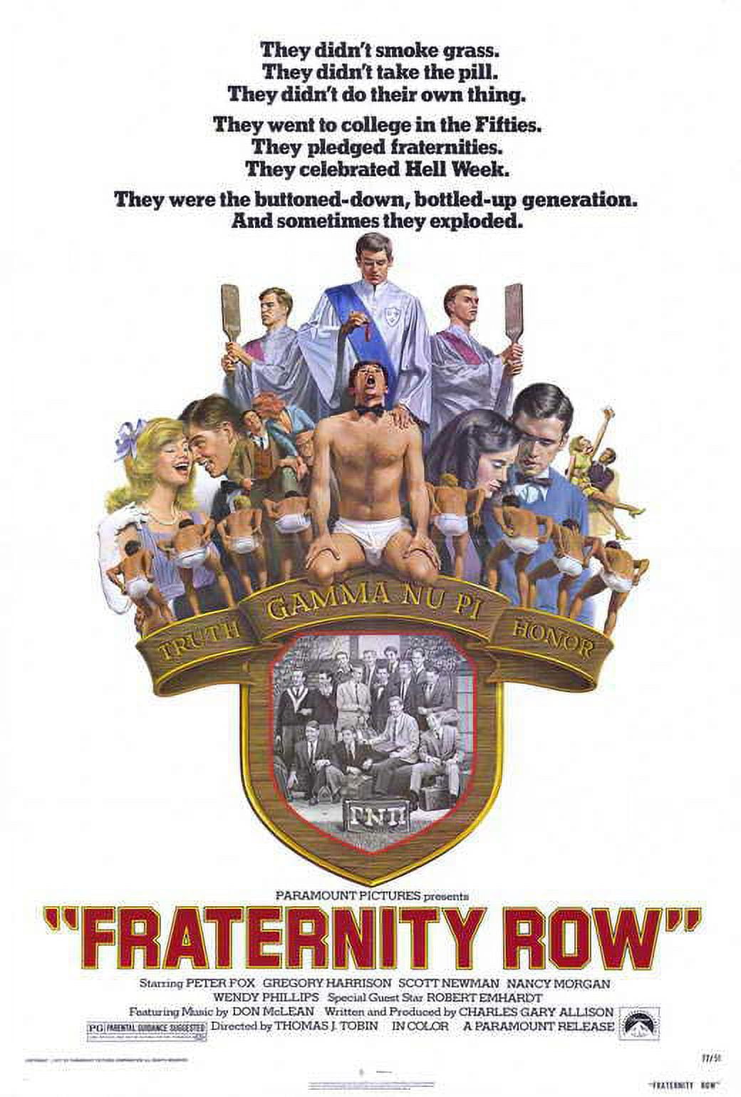 Fraternity Row - movie POSTER (Style A) (27" x 40") (1977) - Walmart.com