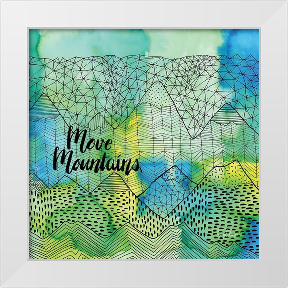 Frazer, Amy 26x26 White Modern Wood Framed Museum Art Print Titled ...