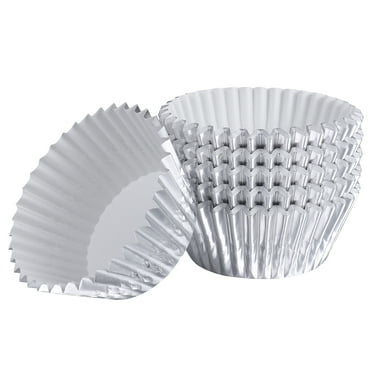 Great Value Cupcake Liners, Silver, 48 Count - Walmart.com