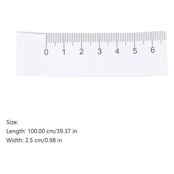 Disposable Measuring Tapes