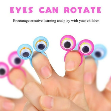RI Novelty Dozen Set Instant Finger Eye Puppets, Party Favor Accessory ...