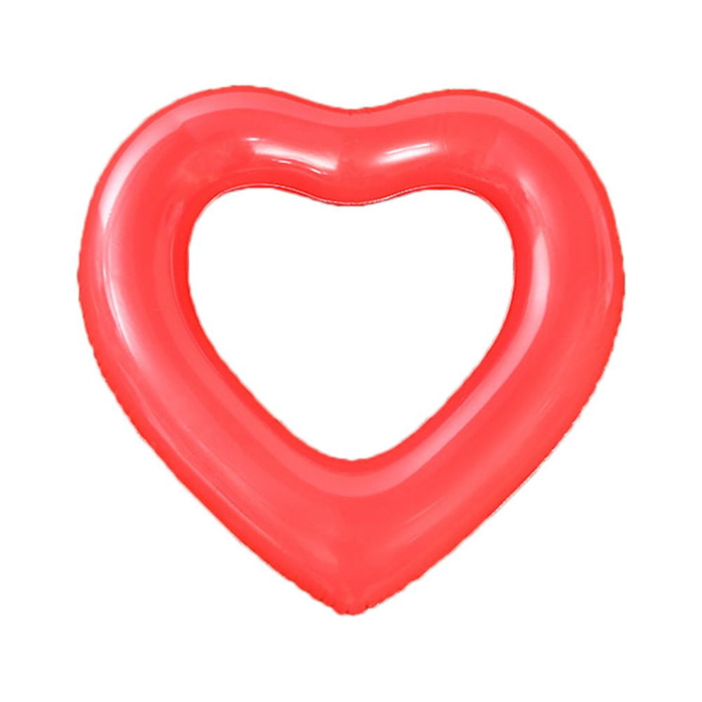 Frcolor Adult Floating Inflatable Swimming Ring Mounts Floating Beach ...