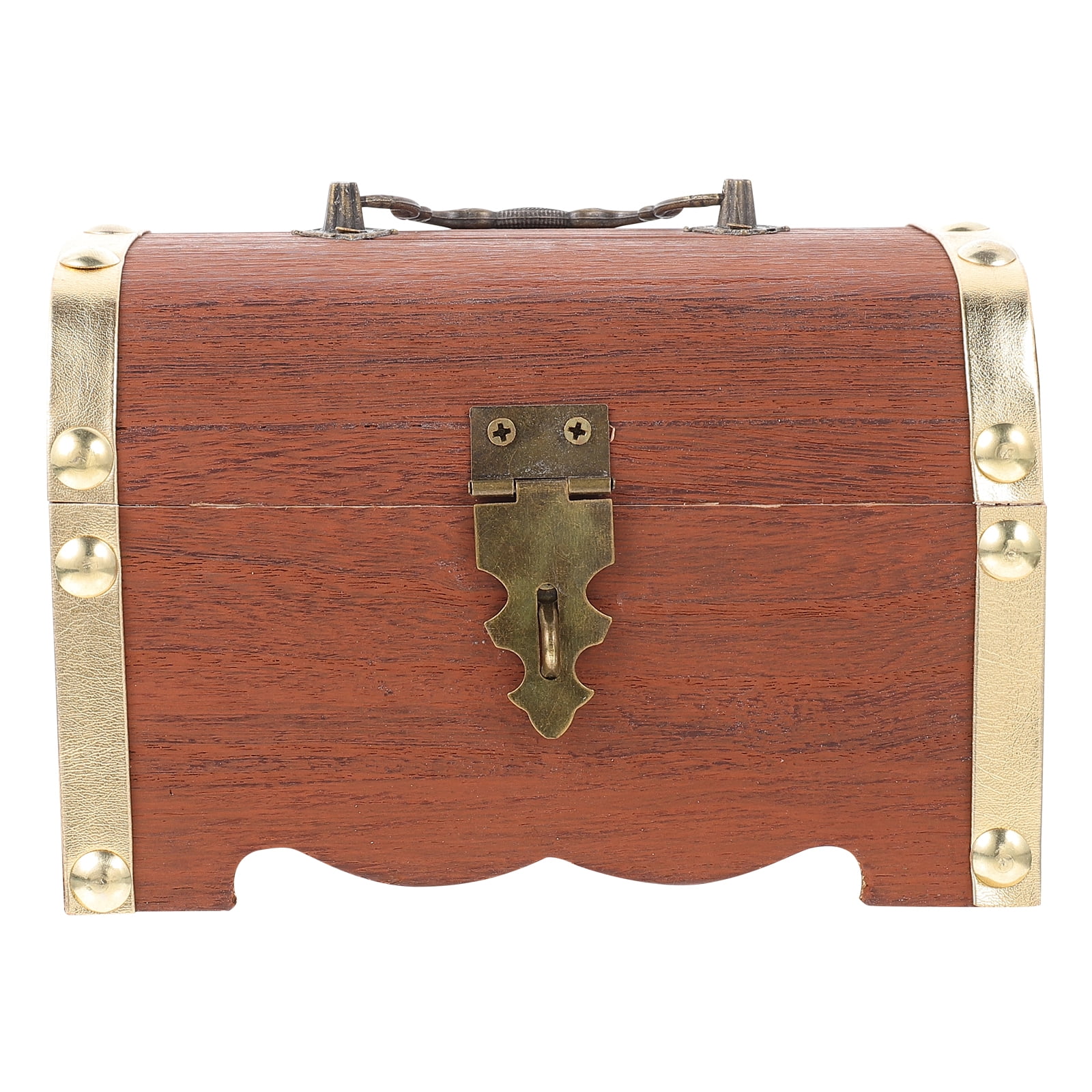 Frcolor Bank Chest Piggy Treasure Lock Box Key Adults Pirate Locking ...