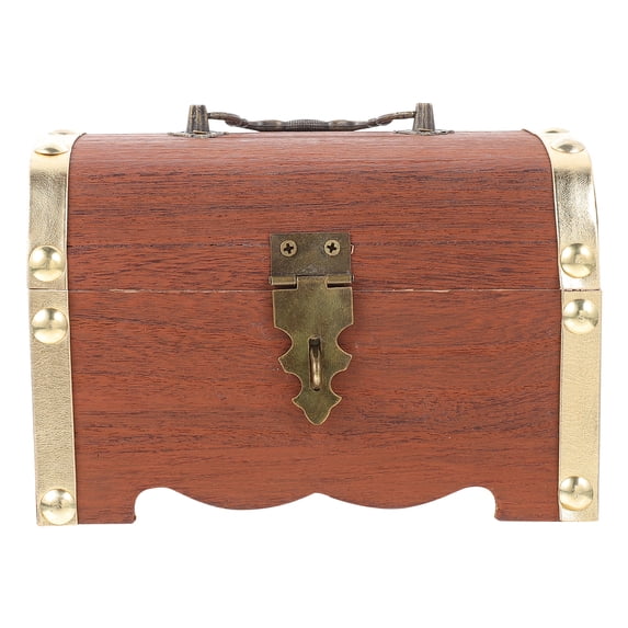 Frcolor Bank Chest Piggy Treasure Lock Box Key Adults Pirate Locking ...