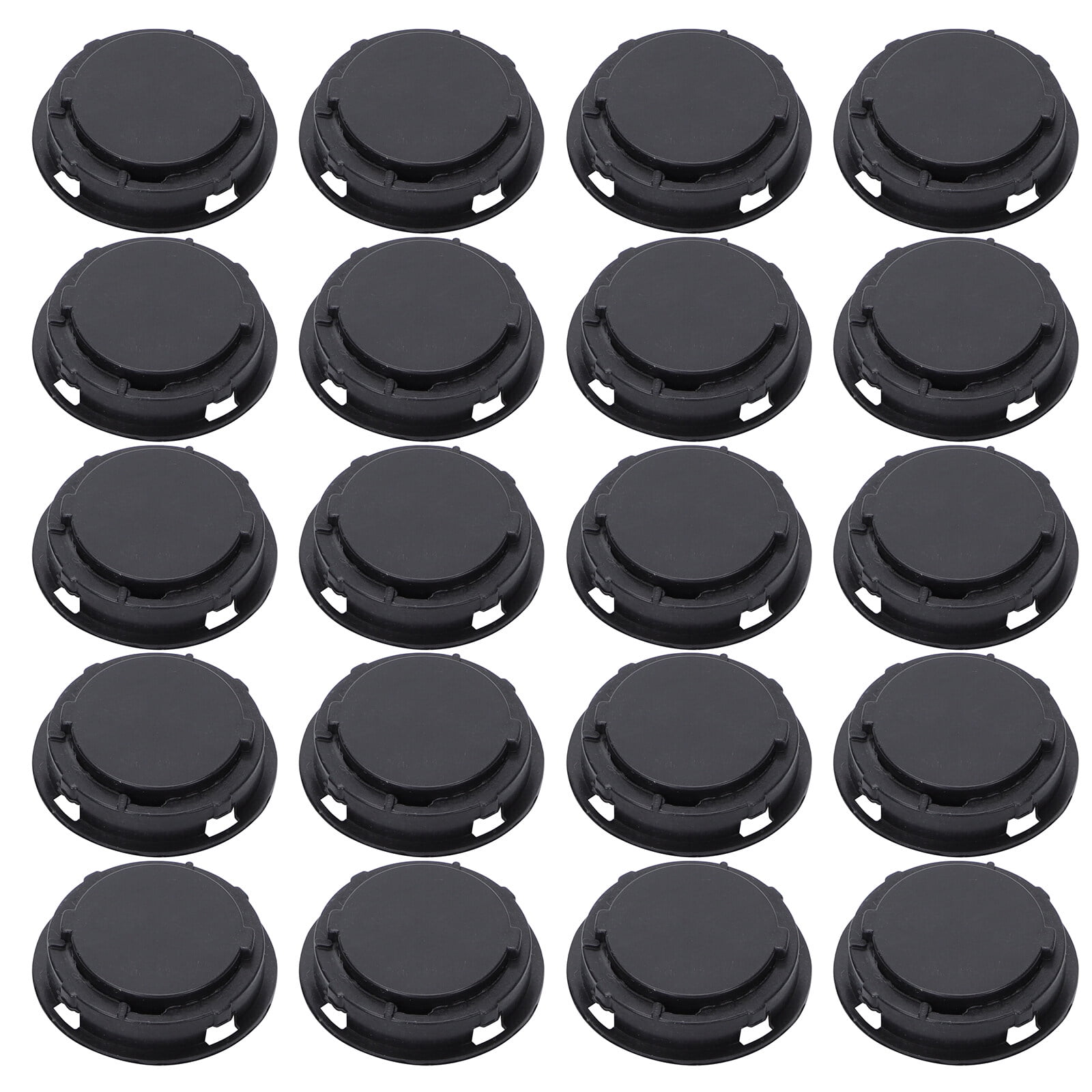 HAKIDZEL Figurines Bottom Plug Plastic Black 50Set - Walmart.com