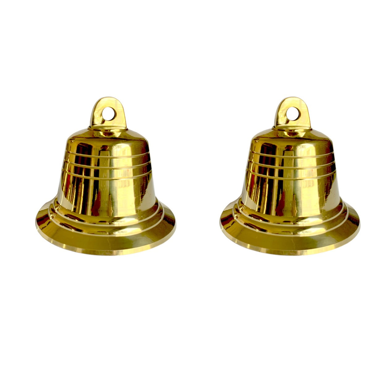 Frcolor Bell Hanging Copper Bells Bells Door Rustic Doorbell Metal Wall ...