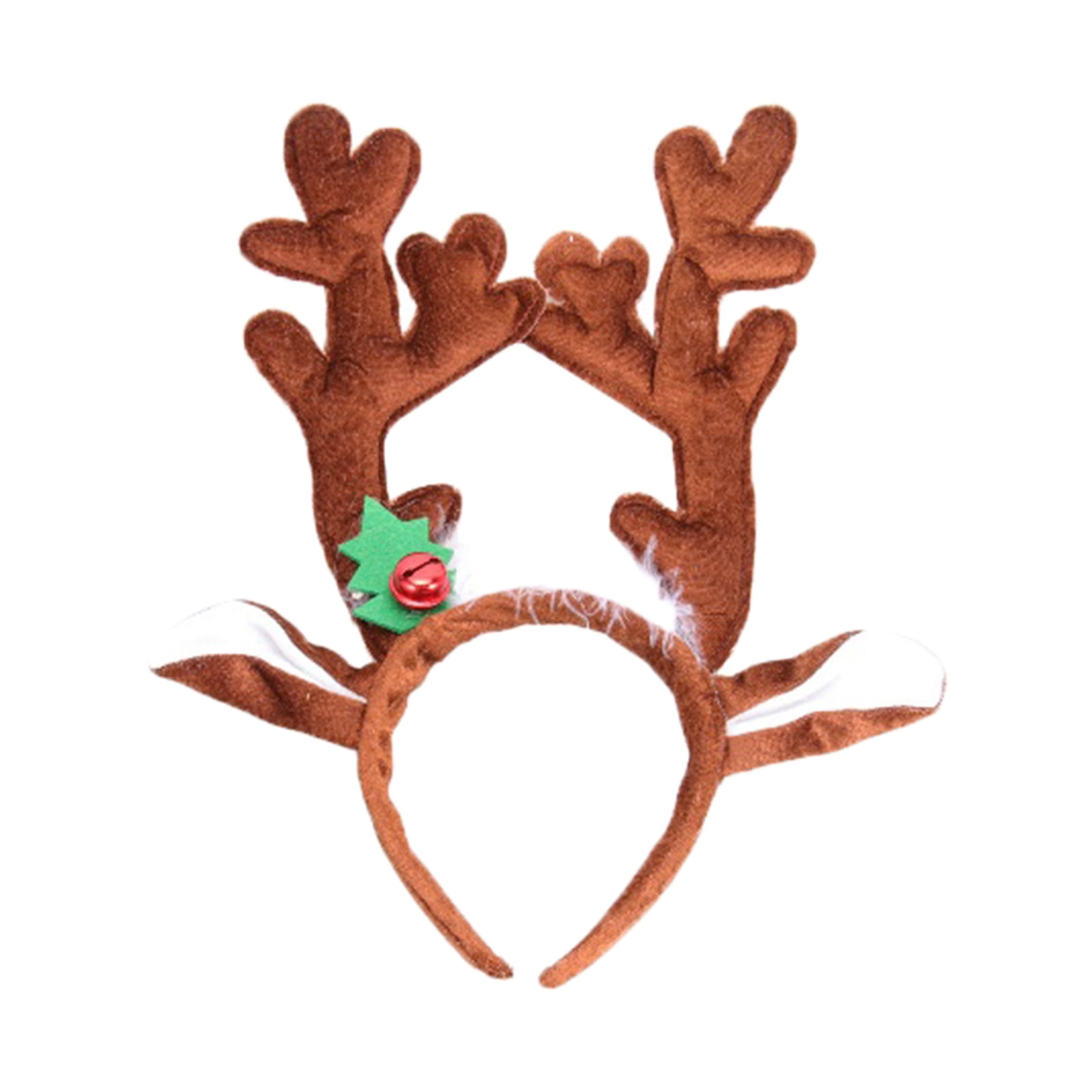 Frcolor Christmas Reindeer Xmas Headband Costume Antler Hair Party Deer