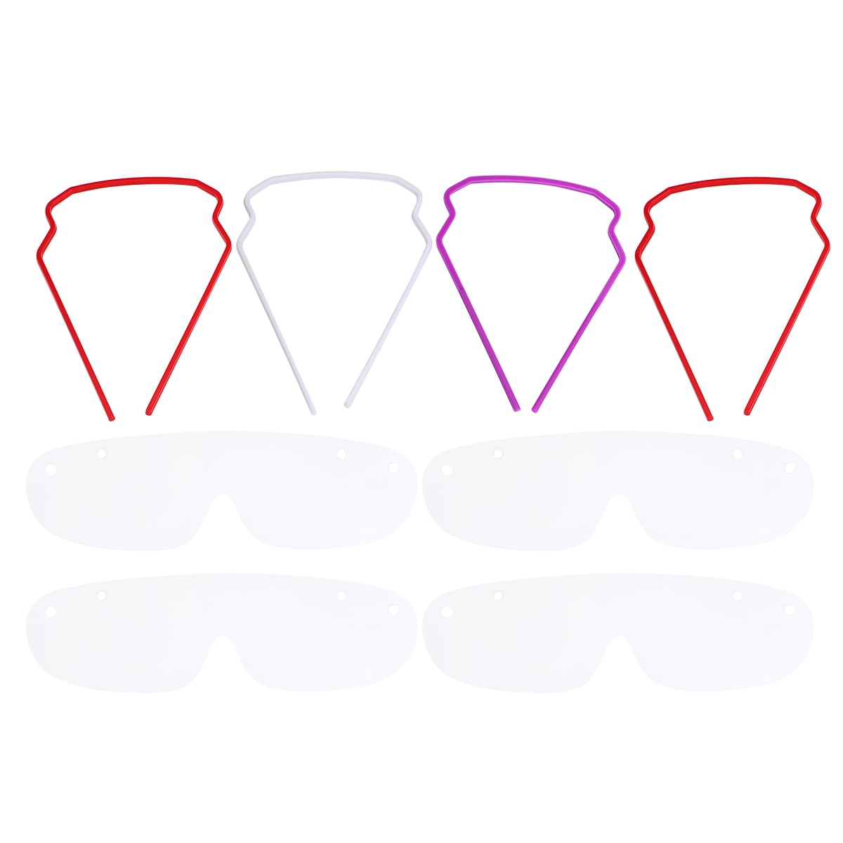 HAKIDZEL Eye for Men Eye Mask Plastic 10pcs Assorted Color - Walmart.com