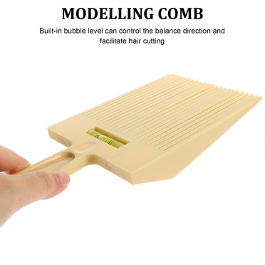 GARENAS Barber Comb Curved Barber Comb for Home Hairdressing Barber ...