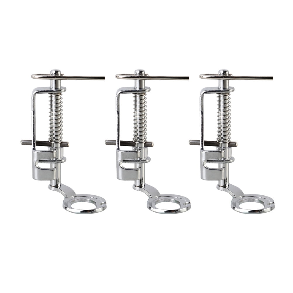 FRCOLOR 3 Pieces Silver Metal Presser Foot for Low Handle Sewing ...