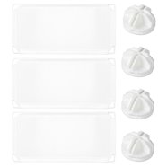 Plastic Hinged Plexiglass Connectors for Acrylic Sheets, Sneeze Guards ...