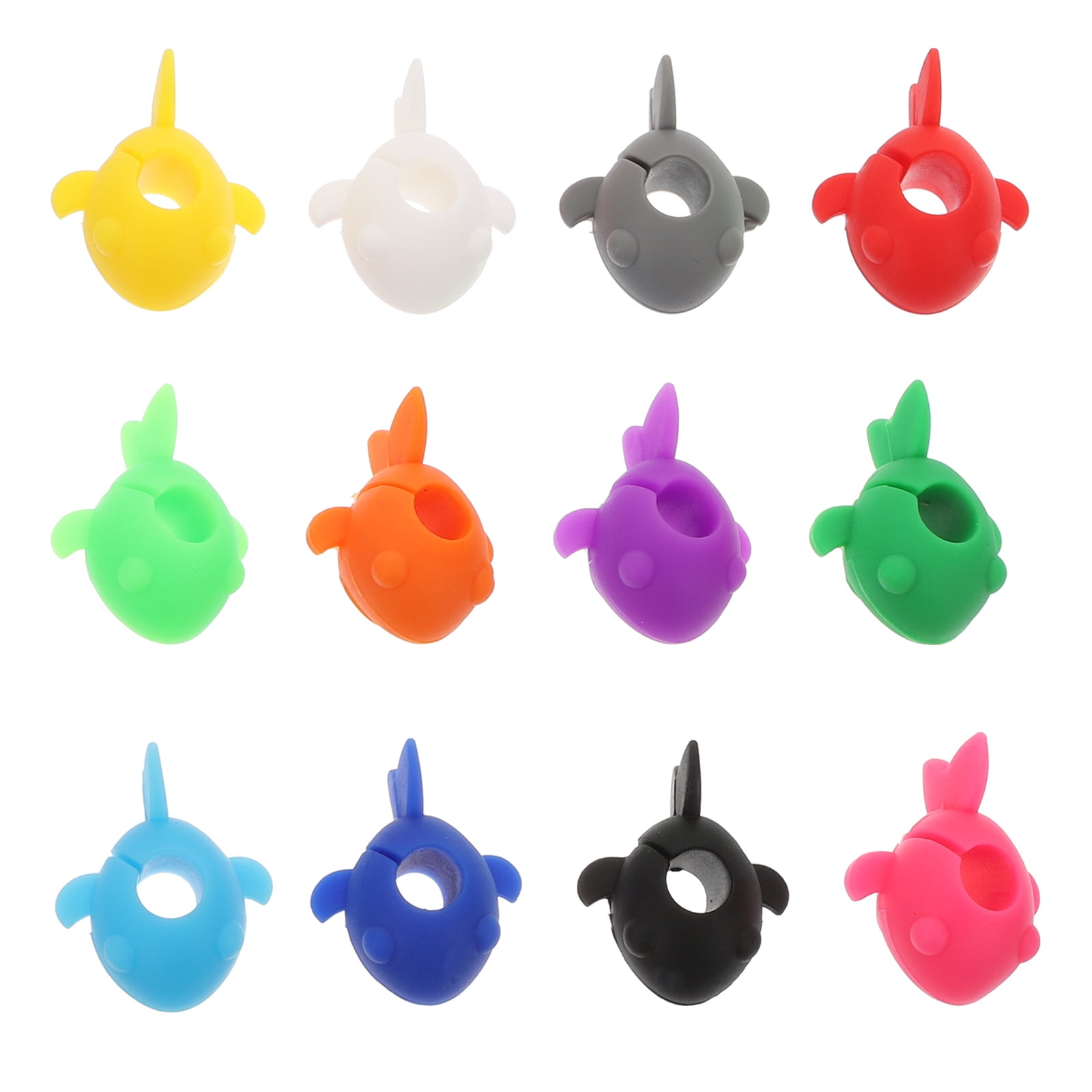 Frcolor Glass Charms Markers Silicone Drink Drinking Tags Marker Cup ...
