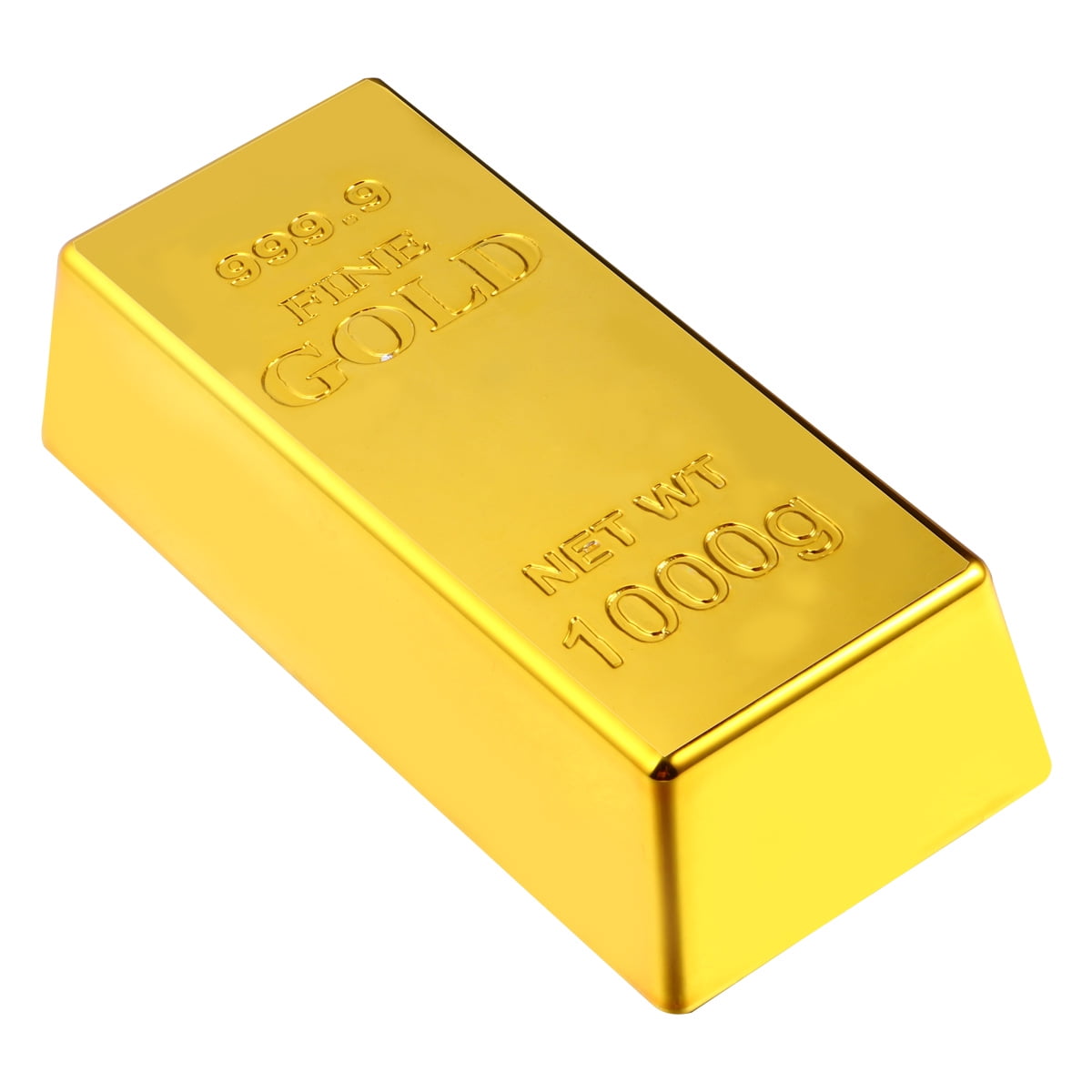 Frcolor Gold Bar Brick Bullion Fake Pirate Bars Golden Party Prop ...
