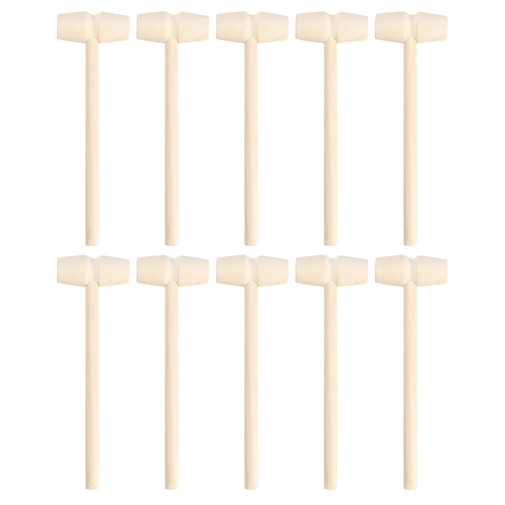WASHWEPE Toy Hammer for Kids Mini Hammers Wooden Children Birthday ...