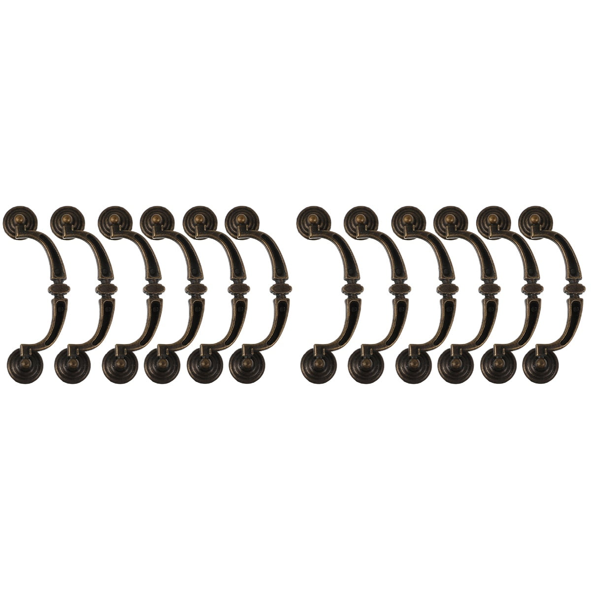 Frcolor Handles Vintage Drawer Knobs Pulls Kitchen Cabinet Antique Door ...