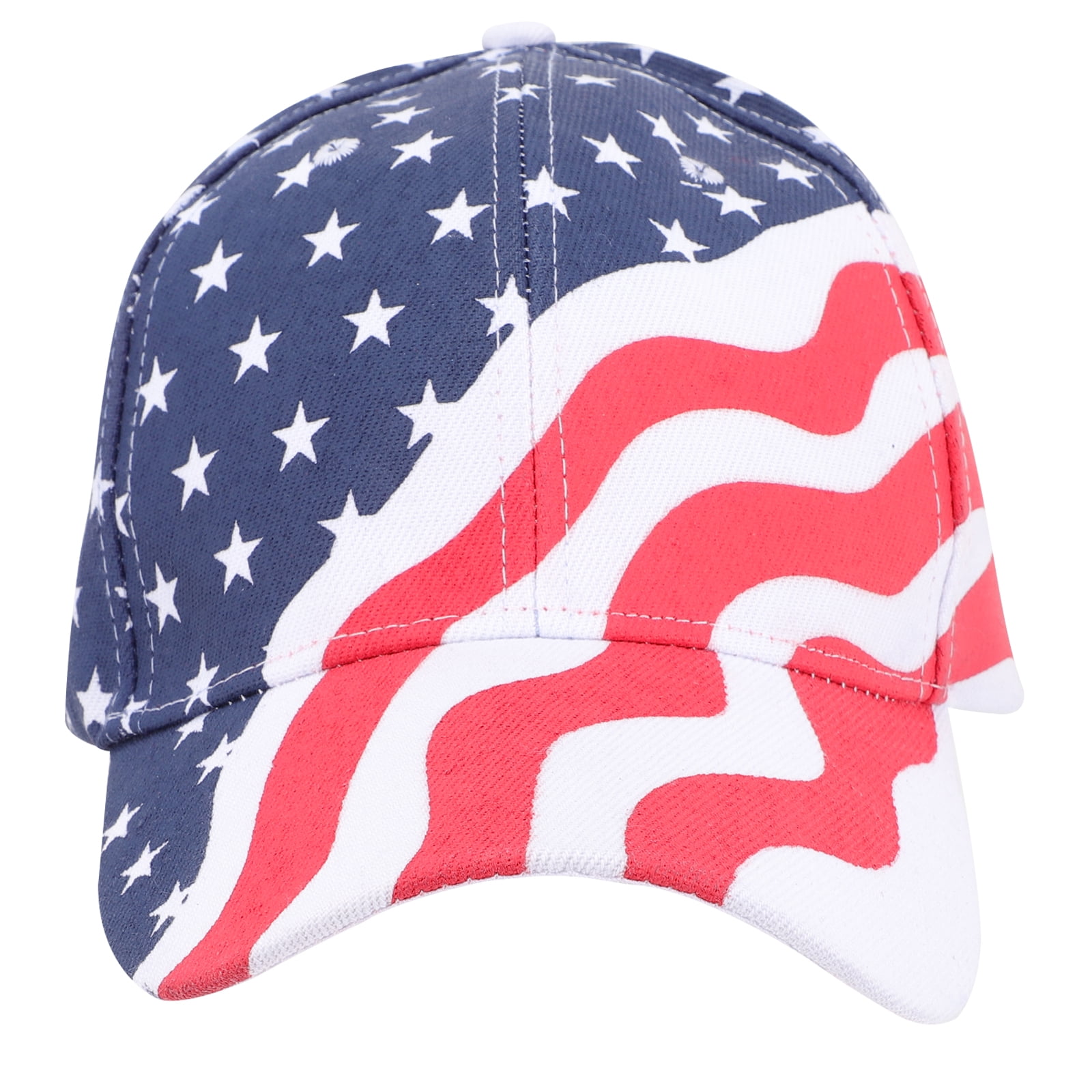 Frcolor Hat Baseball Cap Flag Usa Patriotic American Caps July Sports ...