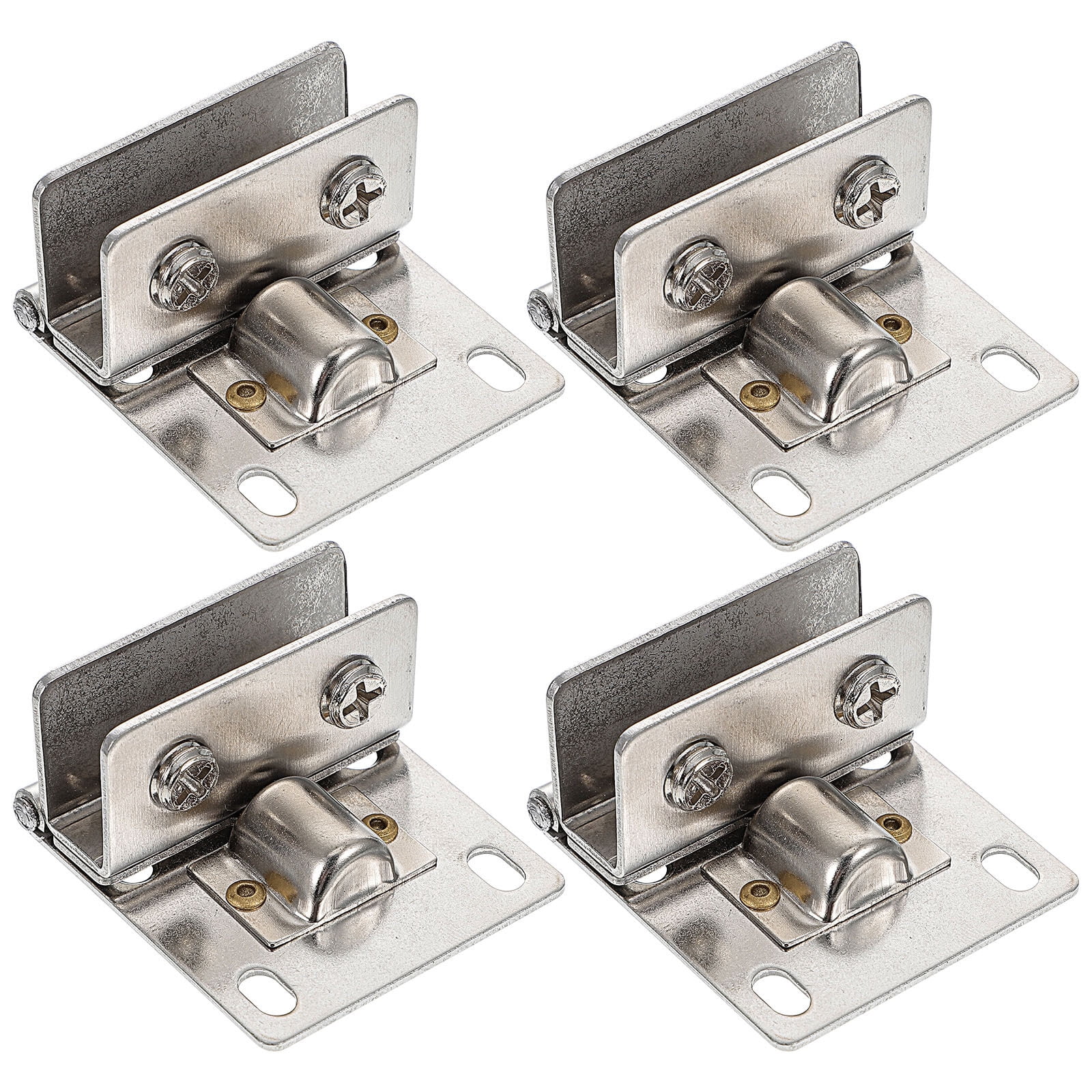 HAKIDZEL Shower Door Hinges Replacement Silver 4Pcs 1.8X1.6In - Walmart.com