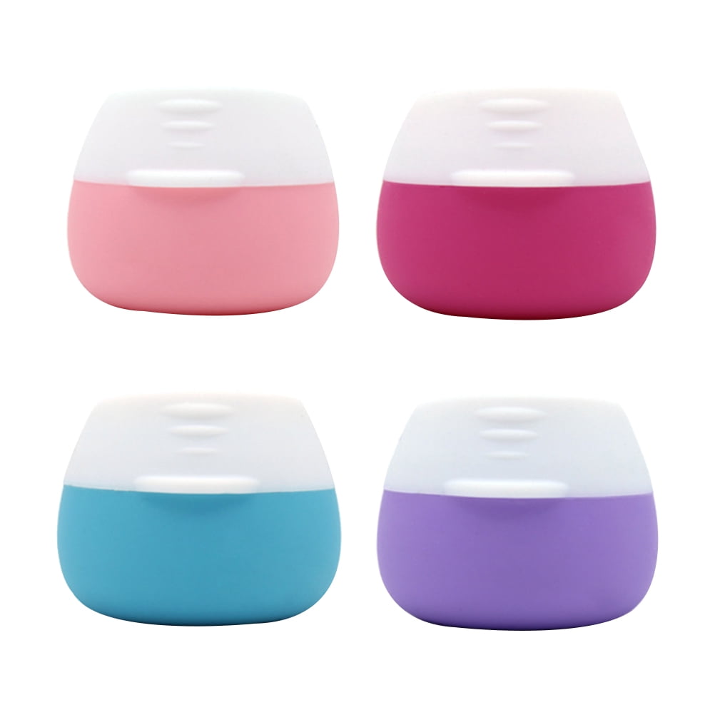 Frcolor Jar Travel Bottle Container Cream Sample Cosmetic Silicone ...