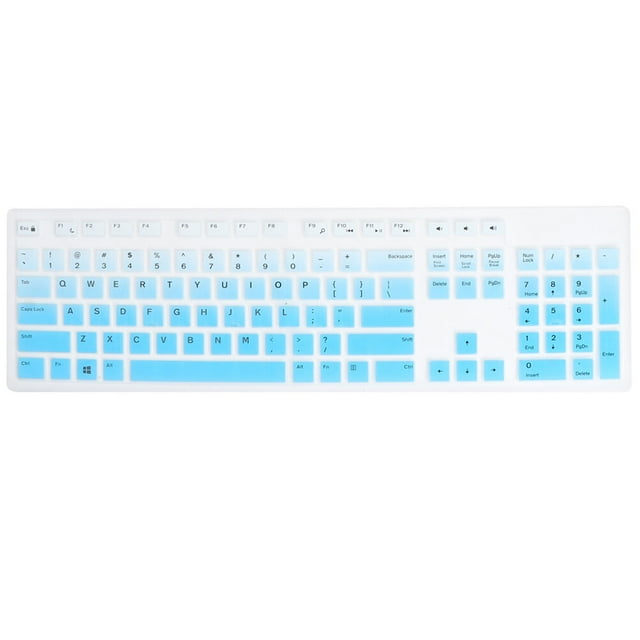 Frcolor Keyboard Laptop Protector Cover Computer Guard Silicone Desktop ...