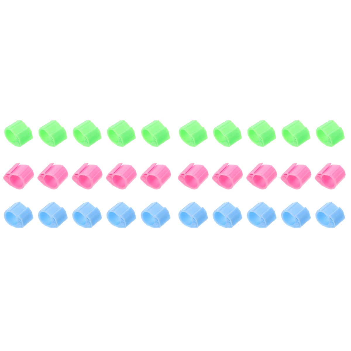 Frcolor Leg Poultry Bands Bands Chicken Rings Hen Chickens Adjustable ...