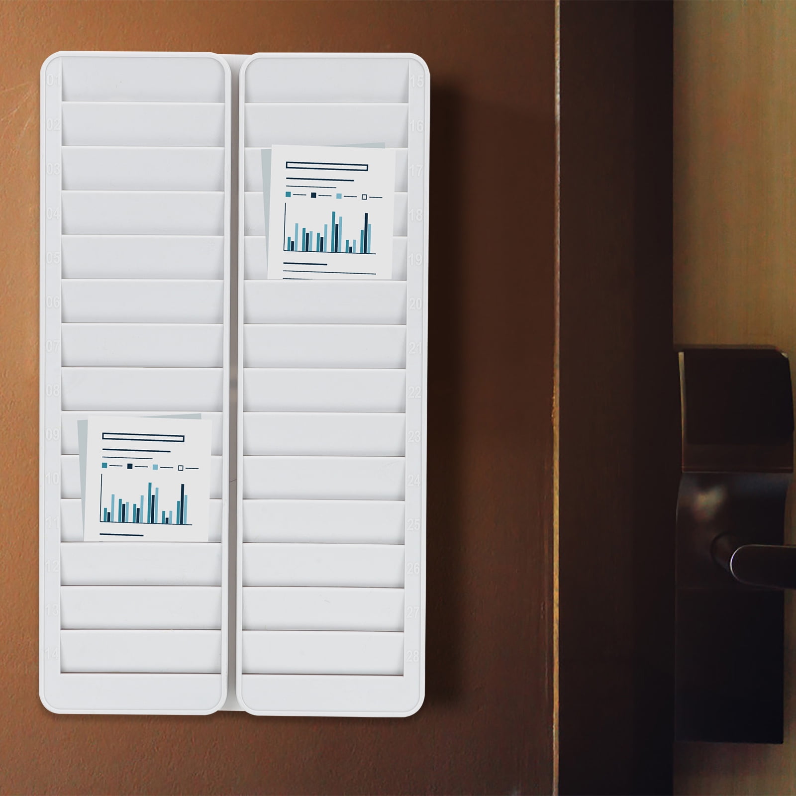 Frcolor Multi-slots Cards Holder Hotel Room Cards Holder Work Cards ...