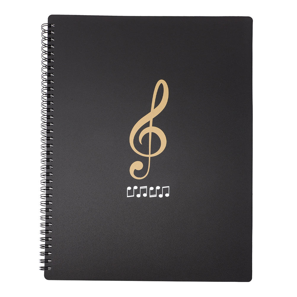 Durable PP Music File Folder with Side Pocket for Office Use A4 Size ...