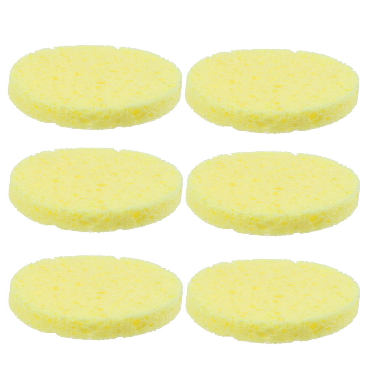12pcs Thickened Natural Sponge for Facial Cleansing and Makeup Removal ...