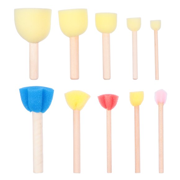 Explore Round Sponge Brushes and Craft Tools for DIY Projects