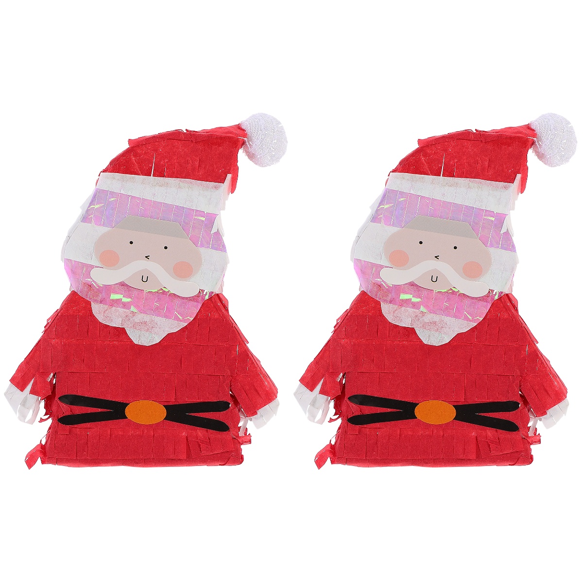 Frcolor Pinata Christmas Pinata Santa Decor Mini Holiday Ornament ...