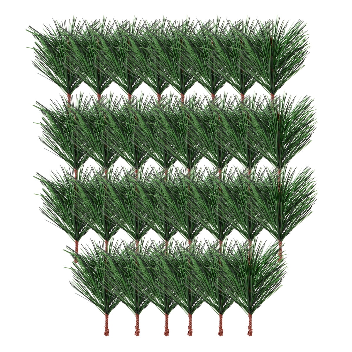 FRCOLOR Realistic Pine Branch Ornaments for DIY Christmas Holiday ...