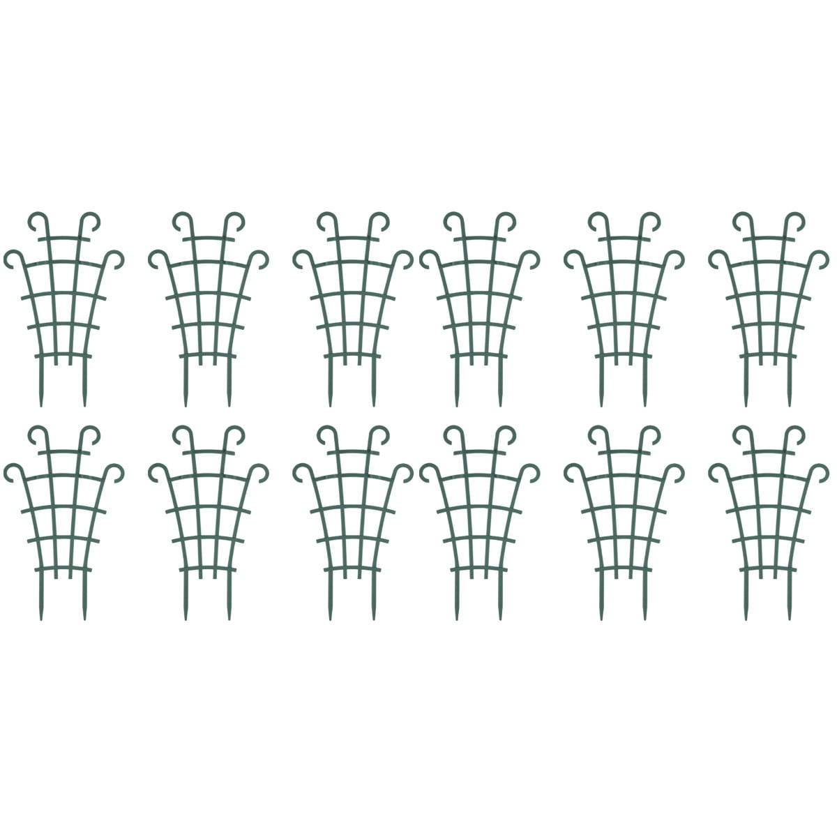 Frcolor Plant Climbing Plants Garden Holder Support Trellis Stakes ...