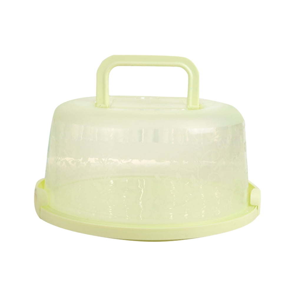 Homoyoyo Kitchen Green Cake Box Food Storage with Sealing Buckle and ...