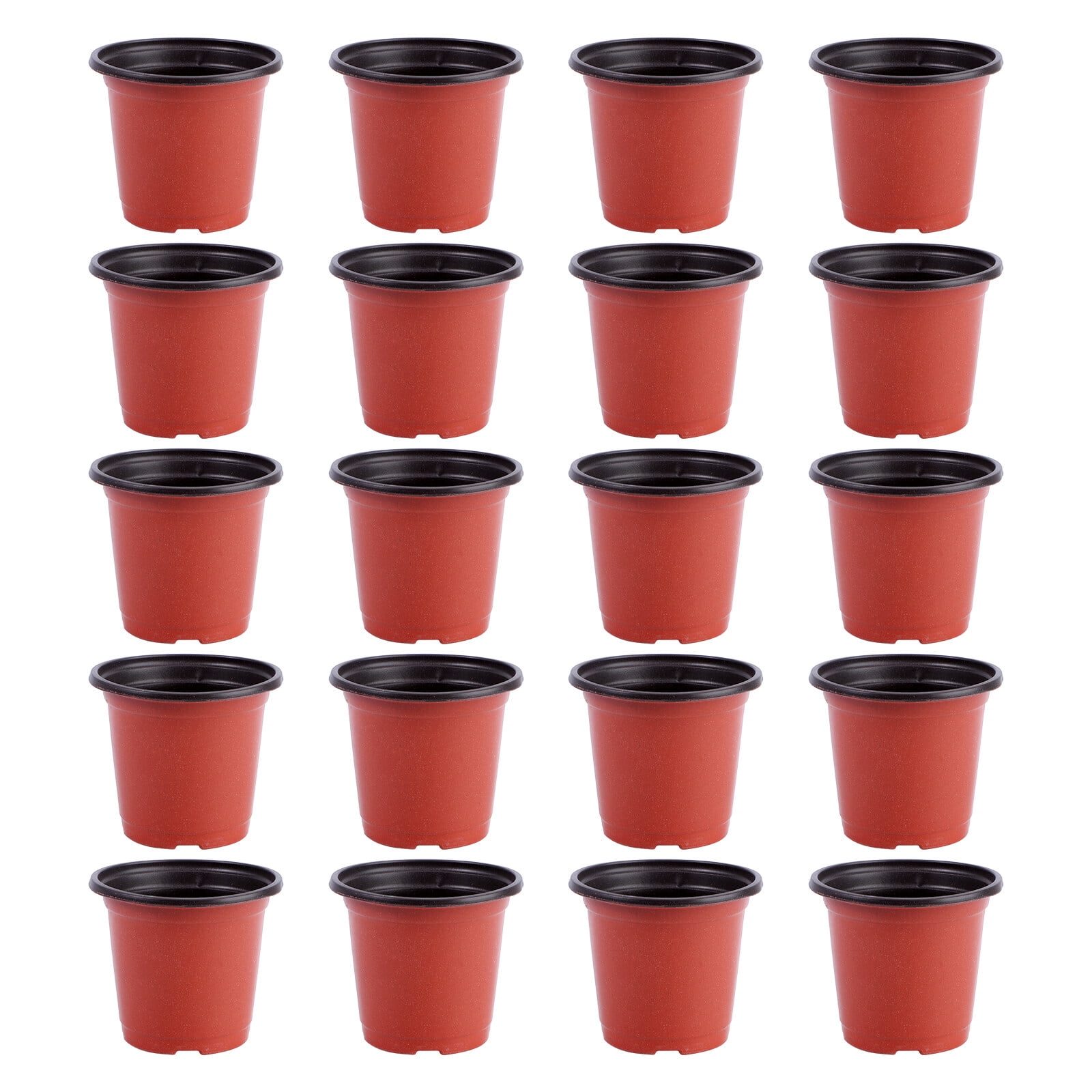 Frcolor Pots Nursery Plants Planting Seedlings Plastic 2 Inch Starter ...