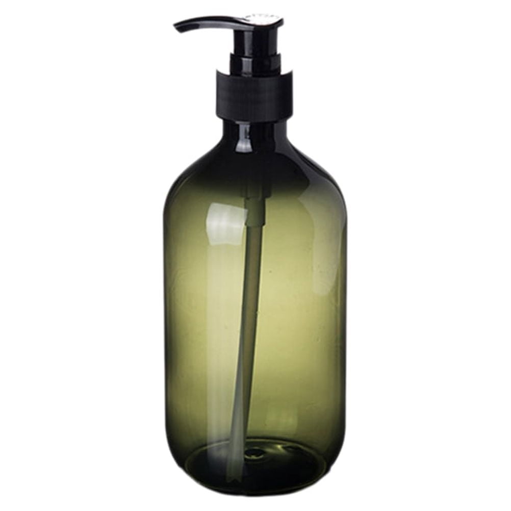300ml Empty Shampoo Bottle Opaque Pump Bottle Drip Free Lotion ...