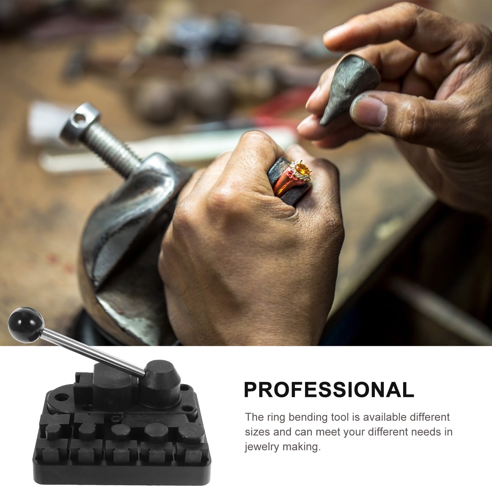 Frcolor Ring Bending Tool Ring Bender Maker Ring Earring Bending Tool ...