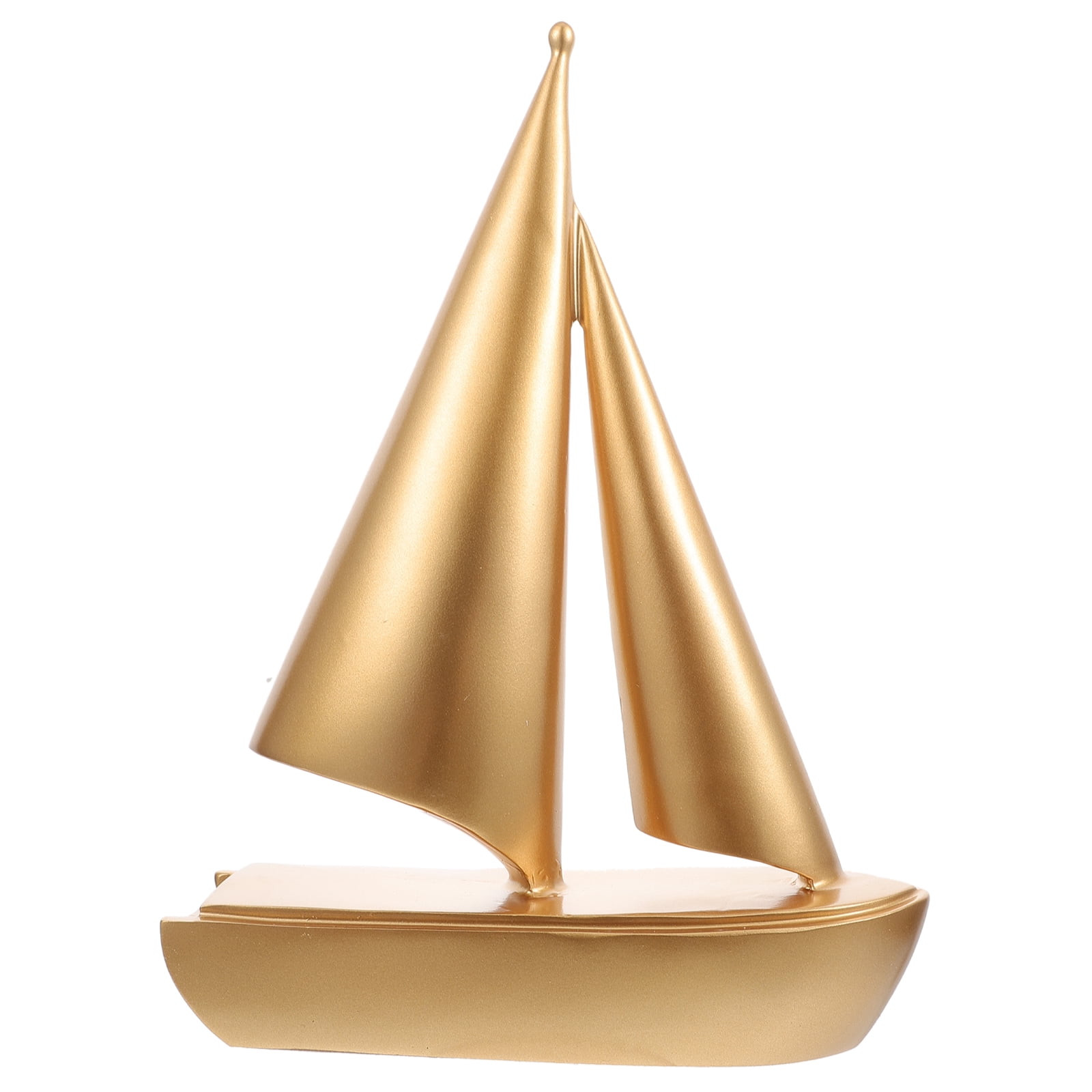 Frcolor Sailboat Model Ship Nautical Sailing Resin Decoration Mini Boat ...