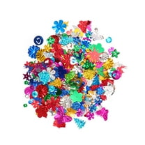Creativity Street Sequins & Spangles 4oz - Assorted Shapes & Colors for ...