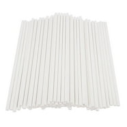 Setterstix Paper Sucker Sticks Lollipop Cake Pop Sticks 100, 4" x 1/8 ...